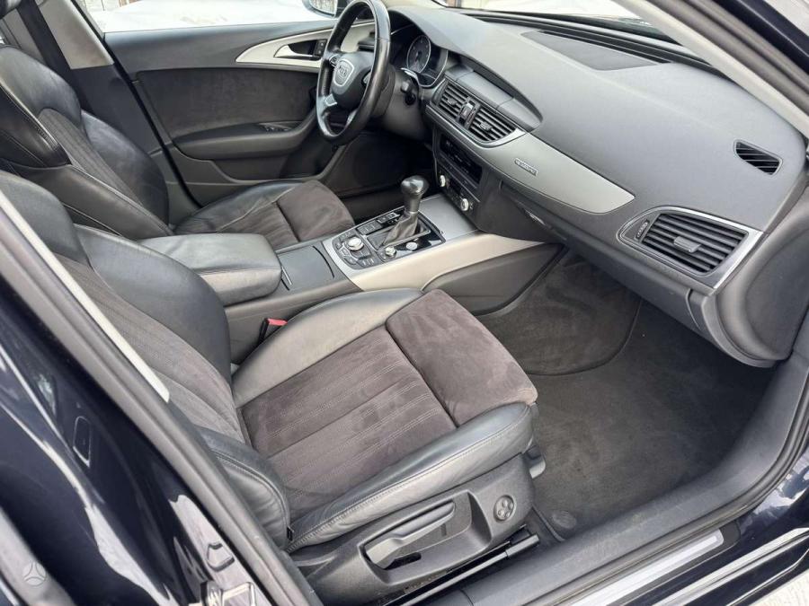 Blue Audi A6 2012 in Kaunas, with an engine capacity of 2.97 L and mileage of 281 thousand km for 8900 €, photo 19 on AUTOMOTO.COM.LV