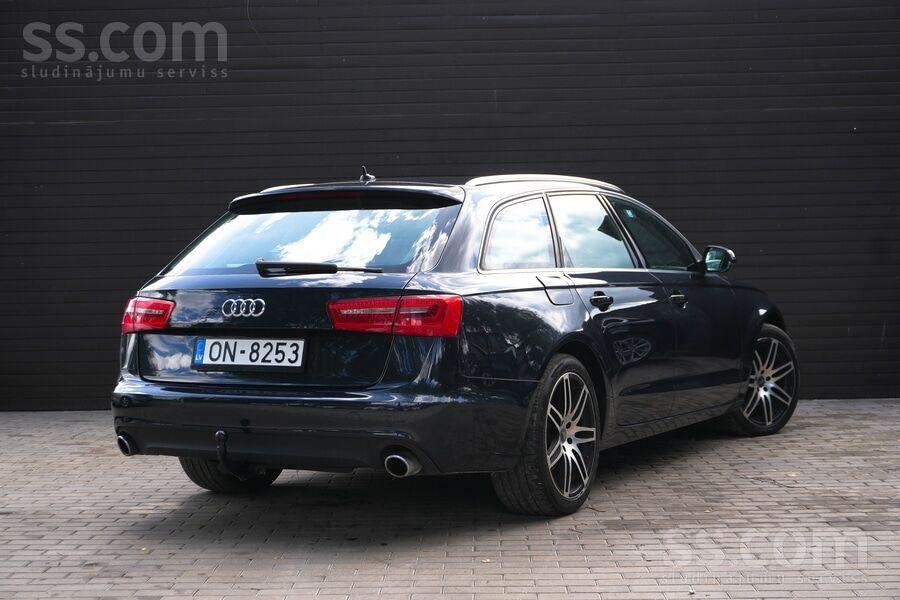 Blue Audi A6 2012 in Riga, with an engine capacity of 3.00 L and mileage of 289 thousand km for 10490 €, photo 4 on AUTOMOTO.COM.LV