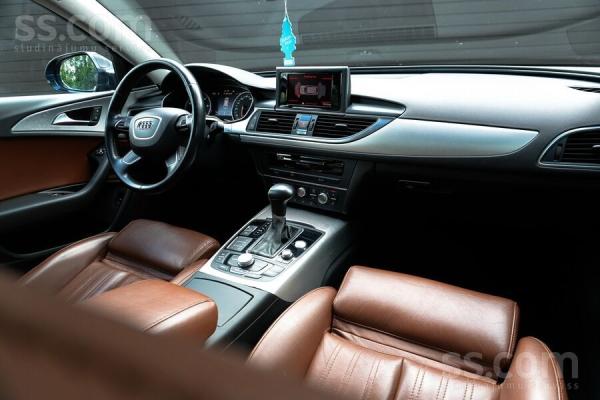 Zils Audi A6 2012 Rīga, ar dzinēja tilpumu 3.00 L un nobraukumu 289 tūkst. km par 10490 €, foto 7 vietnē AUTOMOTO.COM.LV