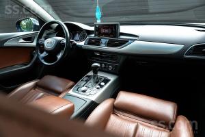 Blue Audi A6 2012 in Riga, with an engine capacity of 3.00 L and mileage of 289 thousand km for 10490 €, photo 8 on AUTOMOTO.COM.LV