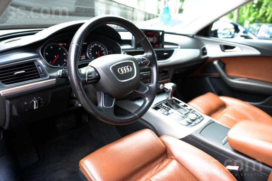 Blue Audi A6 2012 in Riga, with an engine capacity of 3.00 L and mileage of 289 thousand km for 10490 €, photo 9 on AUTOMOTO.COM.LV