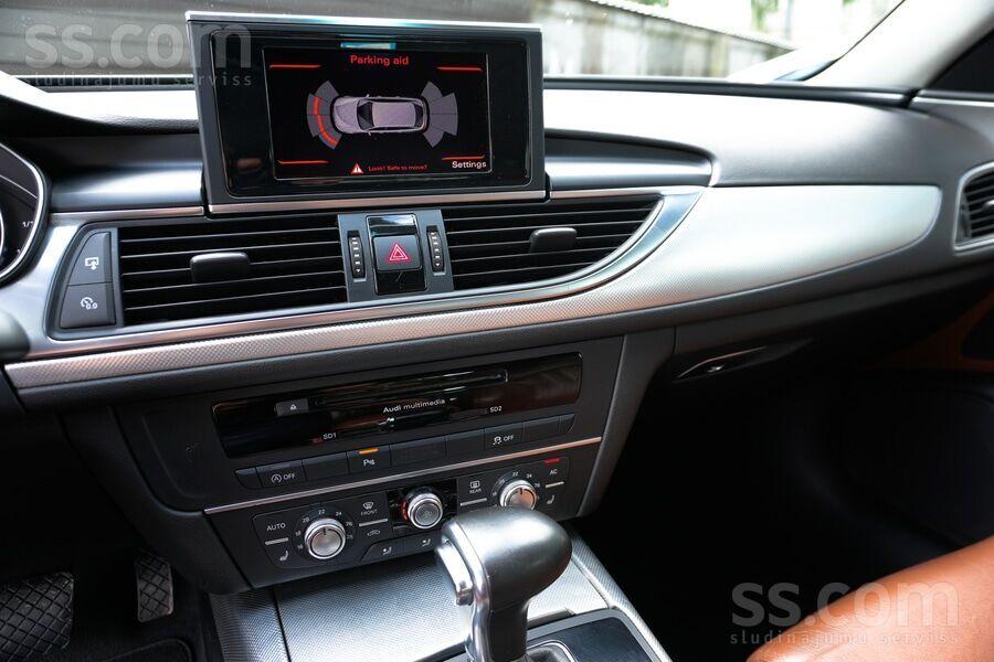 Blue Audi A6 2012 in Riga, with an engine capacity of 3.00 L and mileage of 289 thousand km for 10490 €, photo 12 on AUTOMOTO.COM.LV