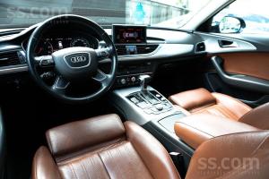Blue Audi A6 2012 in Riga, with an engine capacity of 3.00 L and mileage of 289 thousand km for 10490 €, photo 13 on AUTOMOTO.COM.LV
