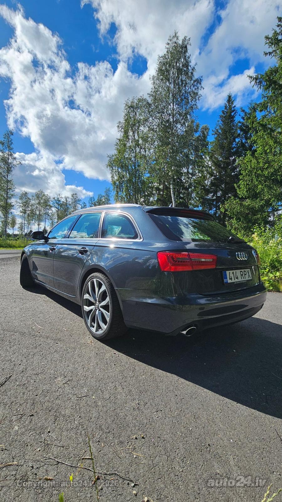 Blue Audi A6 2012 in Tallinn, with an engine capacity of 3.00 L and mileage of 277 thousand km for 10999 €, photo 6 on AUTOMOTO.COM.LV