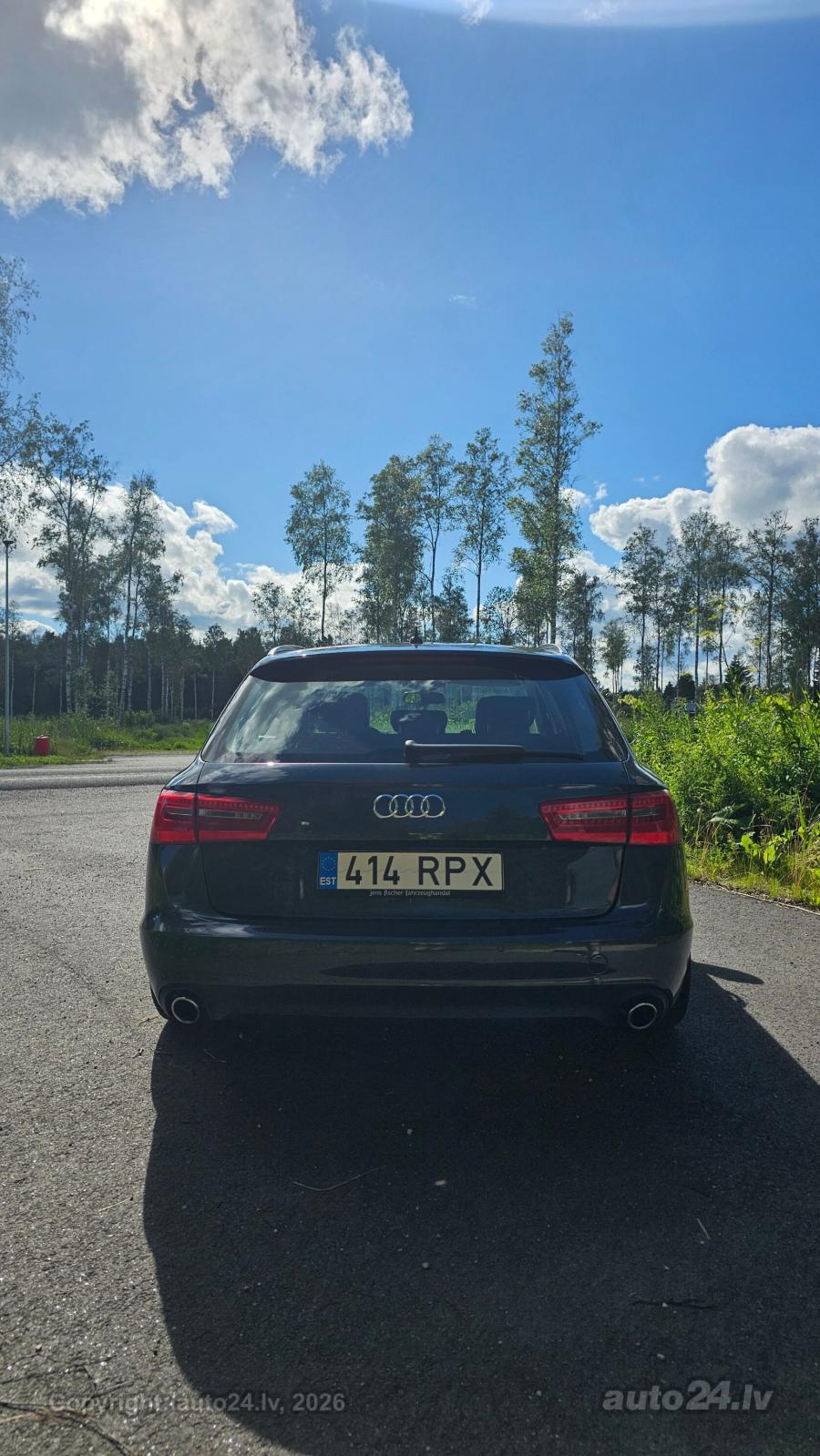 Blue Audi A6 2012 in Tallinn, with an engine capacity of 3.00 L and mileage of 277 thousand km for 10999 €, photo 7 on AUTOMOTO.COM.LV