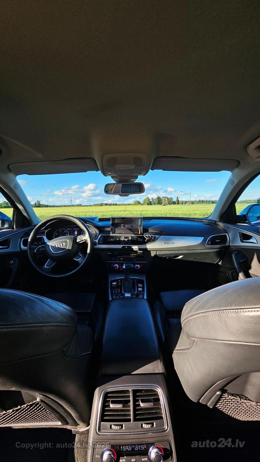 Blue Audi A6 2012 in Tallinn, with an engine capacity of 3.00 L and mileage of 277 thousand km for 10999 €, photo 9 on AUTOMOTO.COM.LV