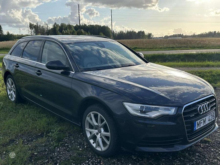 Zils Audi A6 2012 Šalčininkai, ar dzinēja tilpumu 2.97 L un nobraukumu 355 tūkst. km par 5500 €, foto 3 vietnē AUTOMOTO.COM.LV