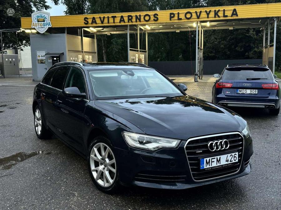Zils Audi A6 2012 Šalčininkai, ar dzinēja tilpumu 2.97 L un nobraukumu 355 tūkst. km par 5500 €, foto 9 vietnē AUTOMOTO.COM.LV