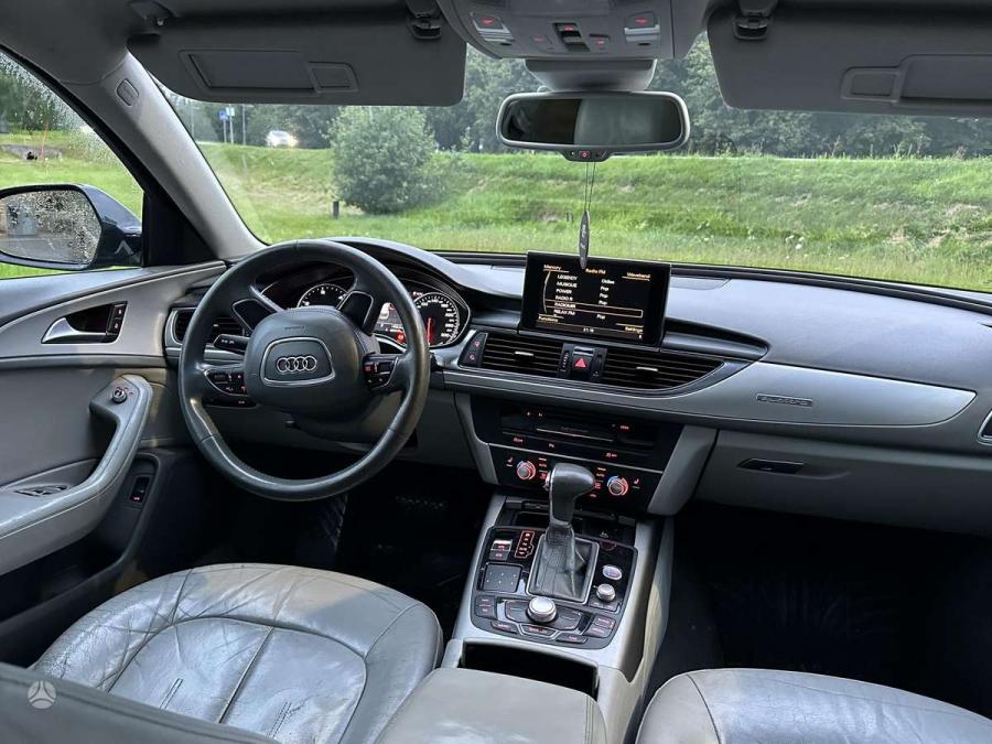 Zils Audi A6 2012 Šalčininkai, ar dzinēja tilpumu 2.97 L un nobraukumu 355 tūkst. km par 5500 €, foto 15 vietnē AUTOMOTO.COM.LV
