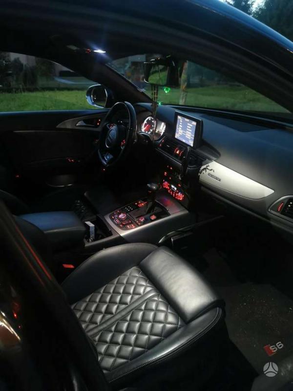 Blue Audi A6 2012 in Klaipeda, with an engine capacity of 2.97 L and mileage of 3 thousand km for 10400 €, photo 6 on AUTOMOTO.COM.LV