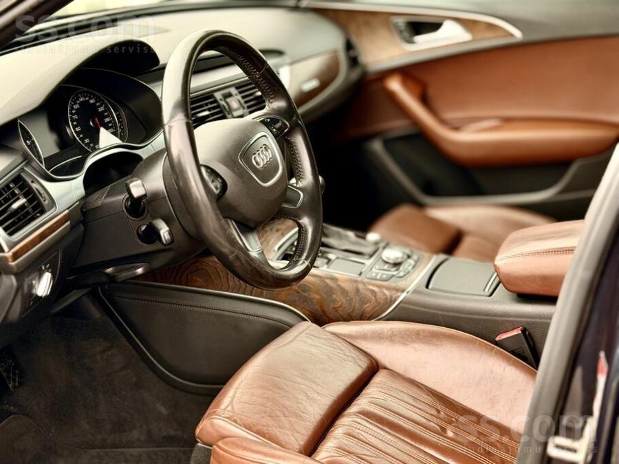 Zils Audi A6 2012 Ogre, ar dzinēja tilpumu 3.00 L un nobraukumu 250 tūkst. km par 9450 €, foto 6 vietnē AUTOMOTO.COM.LV