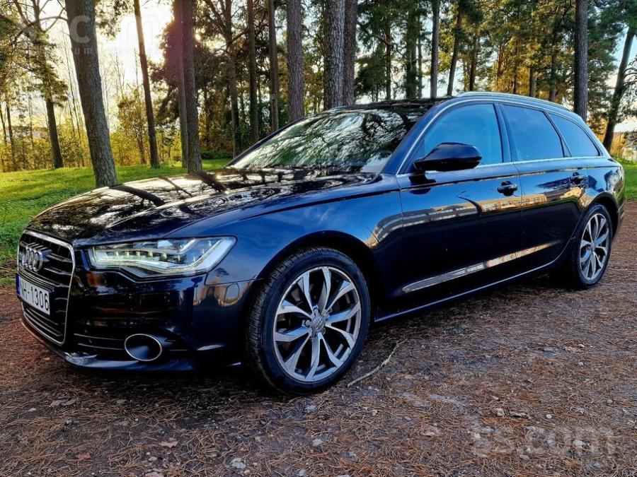 Zils Audi A6 2012 Krāslava, ar dzinēja tilpumu 3.00 L un nobraukumu 460 tūkst. km par 9300 €, foto 1 vietnē AUTOMOTO.COM.LV