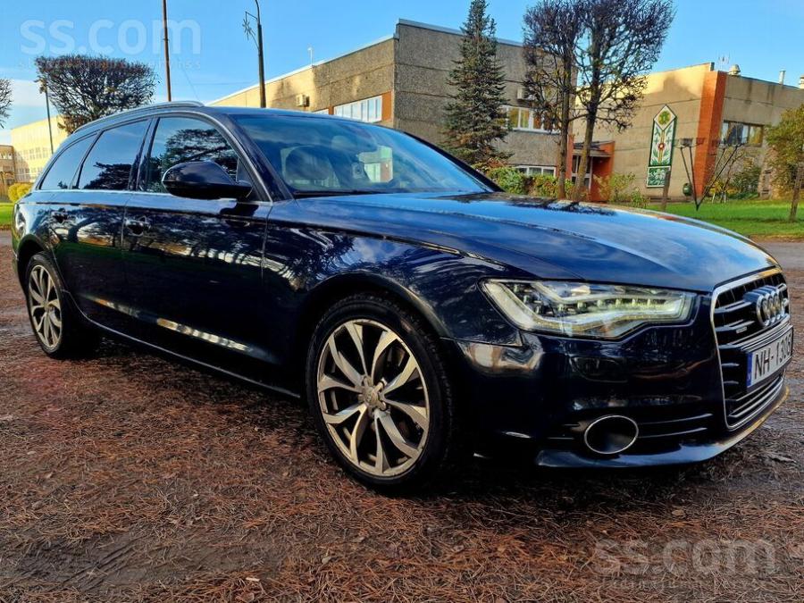 Zils Audi A6 2012 Krāslava, ar dzinēja tilpumu 3.00 L un nobraukumu 460 tūkst. km par 9300 €, foto 4 vietnē AUTOMOTO.COM.LV