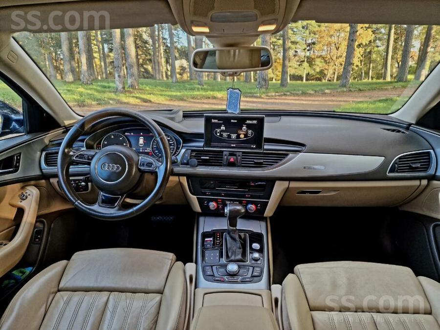 Zils Audi A6 2012 Krāslava, ar dzinēja tilpumu 3.00 L un nobraukumu 460 tūkst. km par 9300 €, foto 11 vietnē AUTOMOTO.COM.LV