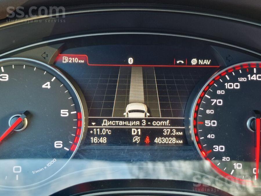 Zils Audi A6 2012 Krāslava, ar dzinēja tilpumu 3.00 L un nobraukumu 460 tūkst. km par 9300 €, foto 17 vietnē AUTOMOTO.COM.LV