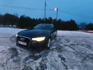 Zils Audi A6 2013 Tallina, ar dzinēja tilpumu 3.00 L un nobraukumu 232 tūkst. km par 11999 €, foto  vietnē AUTOMOTO.COM.LV