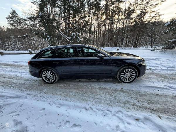Blue Audi A6 2013 in Vilnius, with an engine capacity of 2.97 L and mileage of 343 thousand km for 7950 €, photo 3 on AUTOMOTO.COM.LV