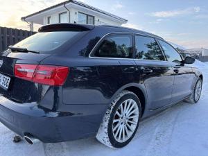 Blue Audi A6 2013 in Vilnius, with an engine capacity of 2.97 L and mileage of 343 thousand km for 7950 €, photo 9 on AUTOMOTO.COM.LV
