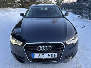 Blue Audi A6 2013 in Vilnius, with an engine capacity of 2.97 L and mileage of 343 thousand km for 7950 €, photo 12 on AUTOMOTO.COM.LV