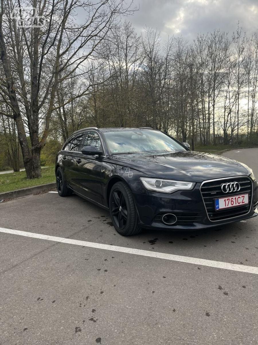 Zils Audi A6 2013 Kauņa, ar dzinēja tilpumu 3.00 L un nobraukumu 304 tūkst. km par 8800 €, foto 3 vietnē AUTOMOTO.COM.LV