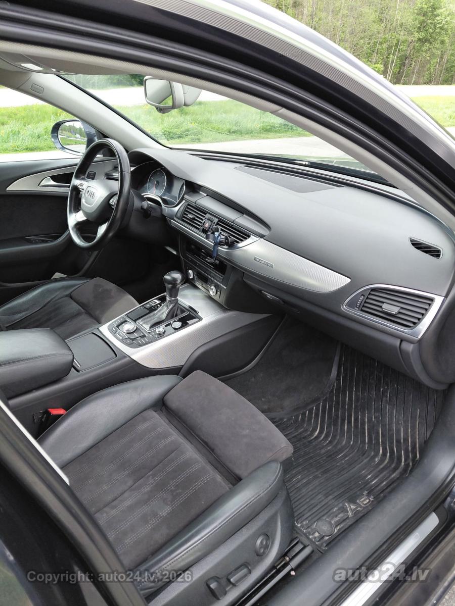 Zils Audi A6 2013 Valga, ar dzinēja tilpumu 3.00 L un nobraukumu 299 tūkst. km par 12000 €, foto 13 vietnē AUTOMOTO.COM.LV