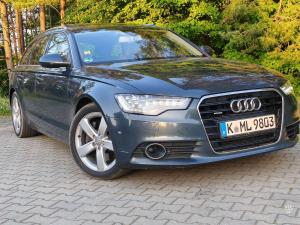 Blue Audi A6 2013 in Vilnius, with an engine capacity of 2.97 L and mileage of 290 thousand km for 11990 €, photo 11 on AUTOMOTO.COM.LV