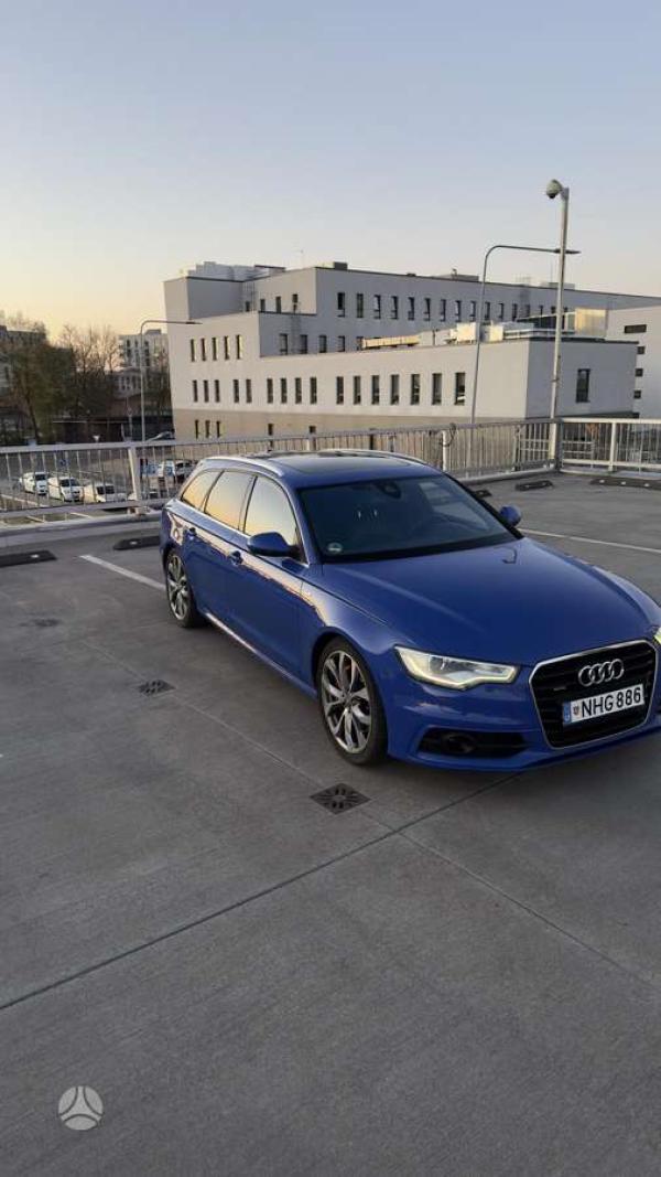 Zils Audi A6 2013 Viļņa, ar dzinēja tilpumu 2.97 L un nobraukumu 306 tūkst. km par 11750 €, foto 3 vietnē AUTOMOTO.COM.LV