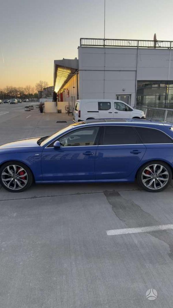 Zils Audi A6 2013 Viļņa, ar dzinēja tilpumu 2.97 L un nobraukumu 306 tūkst. km par 11750 €, foto 6 vietnē AUTOMOTO.COM.LV