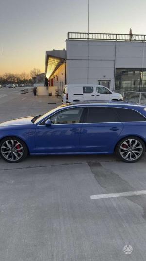 Blue Audi A6 2013 in Vilnius, with an engine capacity of 2.97 L and mileage of 306 thousand km for 11750 €, photo 7 on AUTOMOTO.COM.LV