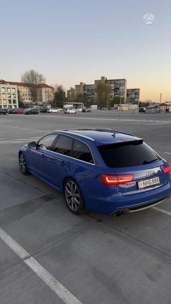 Zils Audi A6 2013 Viļņa, ar dzinēja tilpumu 2.97 L un nobraukumu 306 tūkst. km par 11750 €, foto 7 vietnē AUTOMOTO.COM.LV
