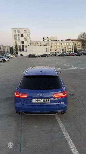 Blue Audi A6 2013 in Vilnius, with an engine capacity of 2.97 L and mileage of 306 thousand km for 11750 €, photo 9 on AUTOMOTO.COM.LV