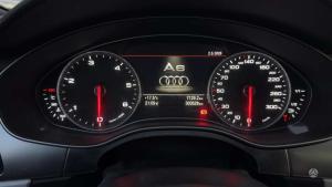 Blue Audi A6 2013 in Vilnius, with an engine capacity of 2.97 L and mileage of 306 thousand km for 11750 €, photo 17 on AUTOMOTO.COM.LV