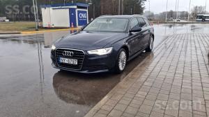 Blue Audi A6 2013 in Riga, with an engine capacity of 3.00 L and mileage of 263 thousand km for 8000 €, photo  on AUTOMOTO.COM.LV