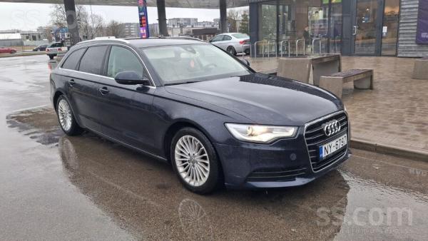 Blue Audi A6 2013 in Riga, with an engine capacity of 3.00 L and mileage of 263 thousand km for 8000 €, photo 4 on AUTOMOTO.COM.LV