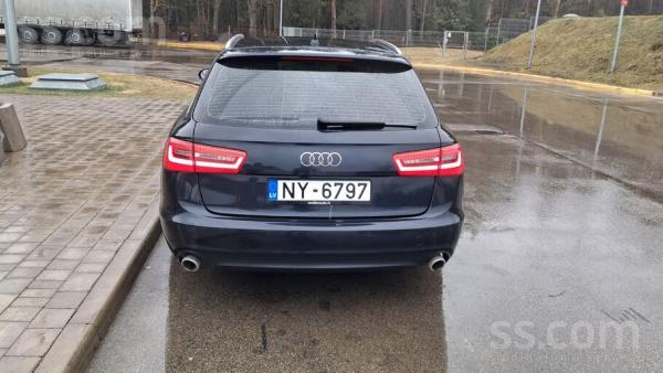 Blue Audi A6 2013 in Riga, with an engine capacity of 3.00 L and mileage of 263 thousand km for 8000 €, photo 5 on AUTOMOTO.COM.LV