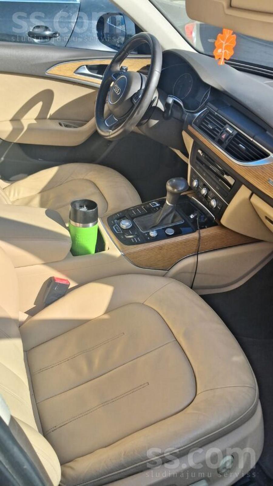 Blue Audi A6 2013 in Riga, with an engine capacity of 3.00 L and mileage of 263 thousand km for 8000 €, photo 11 on AUTOMOTO.COM.LV