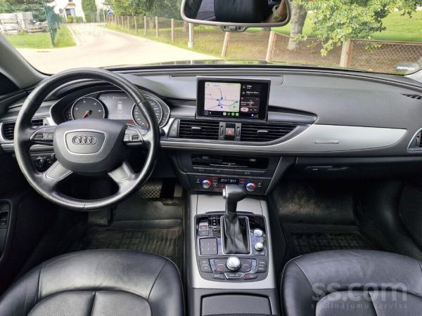 Blue Audi A6 2013 in Talsi, with an engine capacity of 3.00 L and mileage of 287 thousand km for 11000 €, photo 6 on AUTOMOTO.COM.LV