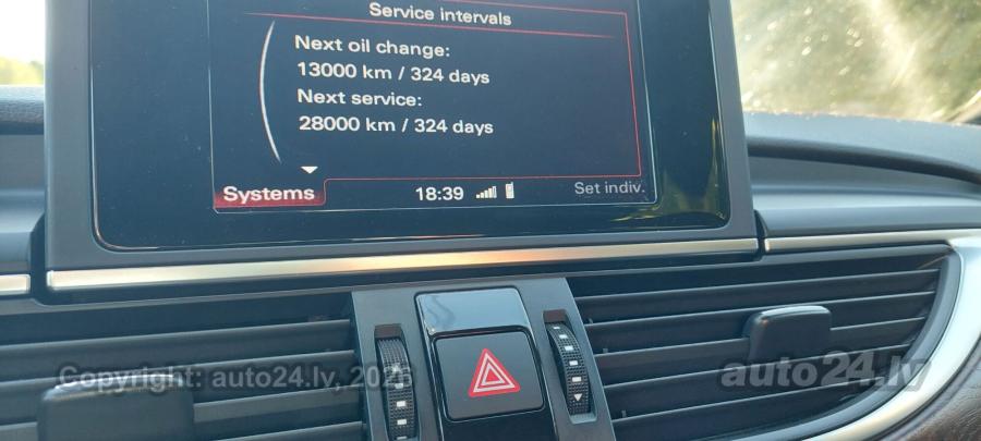 Zils Audi A6 2013 Paide, ar dzinēja tilpumu 2.00 L un nobraukumu 229 tūkst. km par 9900 €, foto 31 vietnē AUTOMOTO.COM.LV