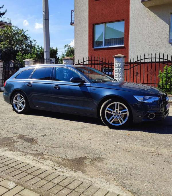 Blue Audi A6 2013 in Marijampole, with an engine capacity of 3.00 L and mileage of 281 thousand km for 12300 €, photo 4 on AUTOMOTO.COM.LV