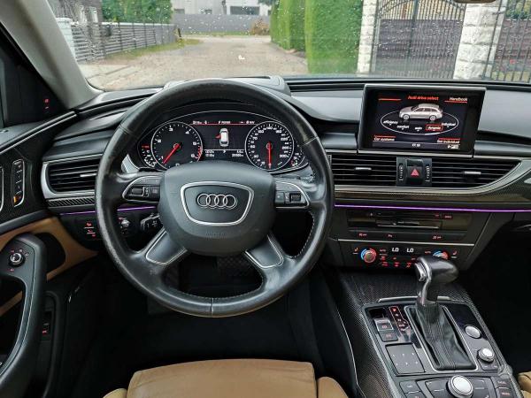 Blue Audi A6 2013 in Marijampole, with an engine capacity of 3.00 L and mileage of 281 thousand km for 12300 €, photo 10 on AUTOMOTO.COM.LV