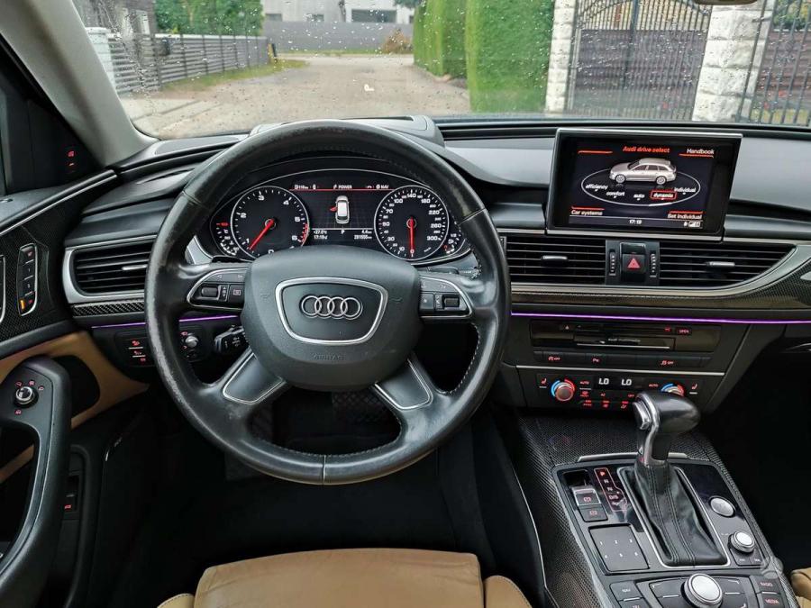 Zils Audi A6 2013 Marijampole, ar dzinēja tilpumu 3.00 L un nobraukumu 281 tūkst. km par 12300 €, foto 10 vietnē AUTOMOTO.COM.LV