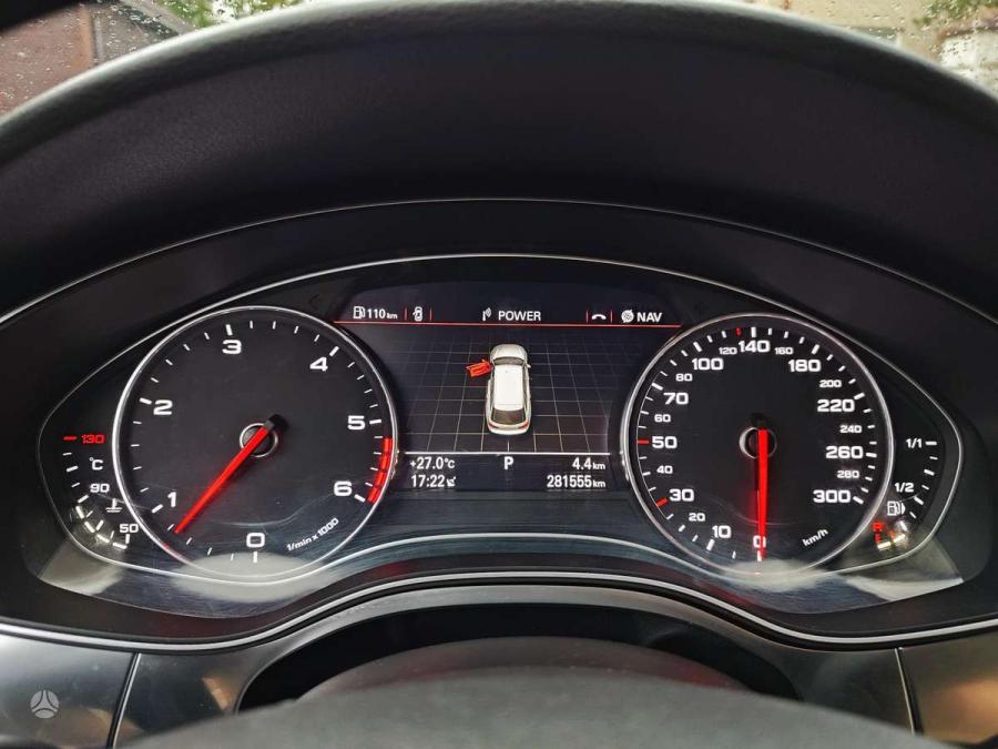 Zils Audi A6 2013 Marijampole, ar dzinēja tilpumu 3.00 L un nobraukumu 281 tūkst. km par 12300 €, foto 28 vietnē AUTOMOTO.COM.LV