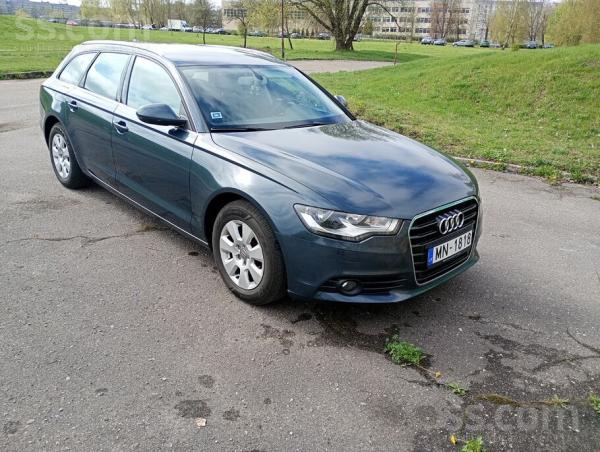 Zils Audi A6 2013 Rīga, ar dzinēja tilpumu 2.00 L un nobraukumu 269 tūkst. km par 9450 €, foto 3 vietnē AUTOMOTO.COM.LV