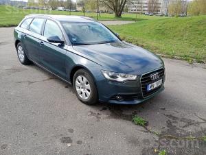 Zils Audi A6 2013 Rīga, ar dzinēja tilpumu 2.00 L un nobraukumu 269 tūkst. km par 9450 €, foto 3 vietnē AUTOMOTO.COM.LV