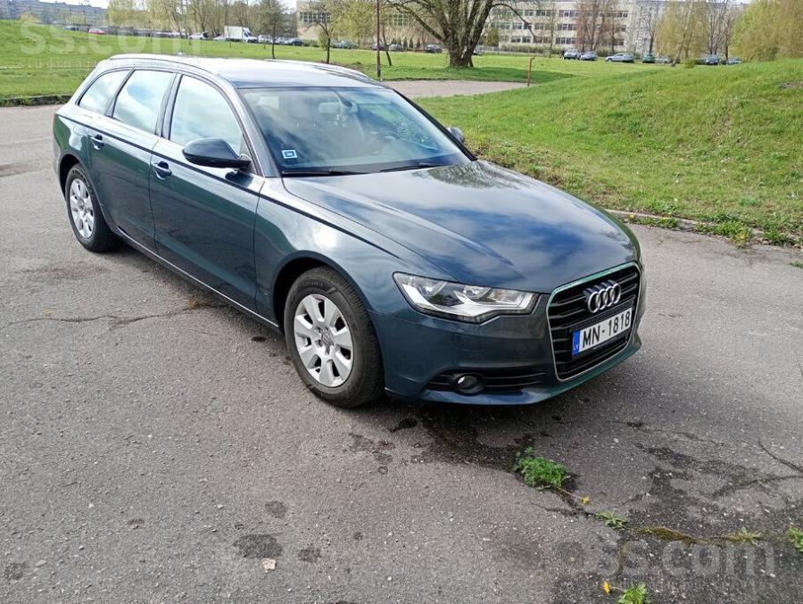 Zils Audi A6 2013 Rīga, ar dzinēja tilpumu 2.00 L un nobraukumu 269 tūkst. km par 9450 €, foto 3 vietnē AUTOMOTO.COM.LV