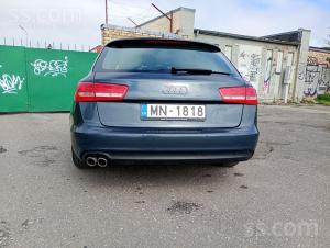 Zils Audi A6 2013 Rīga, ar dzinēja tilpumu 2.00 L un nobraukumu 269 tūkst. km par 9450 €, foto 4 vietnē AUTOMOTO.COM.LV