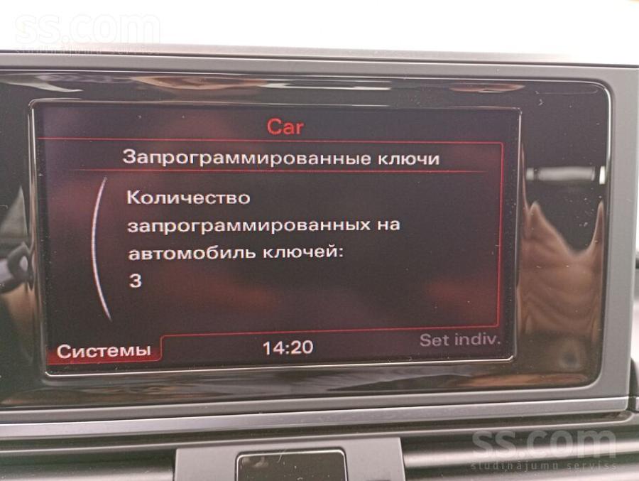 Zils Audi A6 2013 Rīga, ar dzinēja tilpumu 2.00 L un nobraukumu 269 tūkst. km par 9450 €, foto 17 vietnē AUTOMOTO.COM.LV