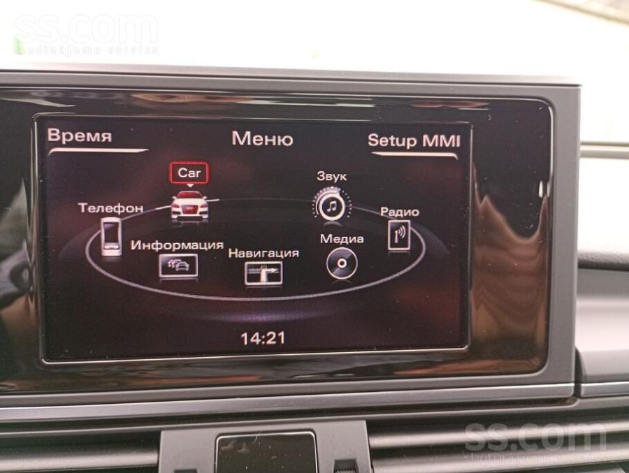 Zils Audi A6 2013 Rīga, ar dzinēja tilpumu 2.00 L un nobraukumu 269 tūkst. km par 9450 €, foto 19 vietnē AUTOMOTO.COM.LV
