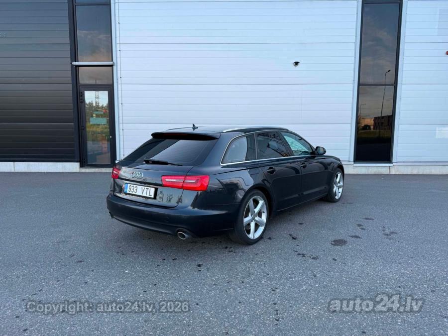 Blue Audi A6 2013 in Tartu, with an engine capacity of 3.00 L and mileage of 310 thousand km for 8200 €, photo 3 on AUTOMOTO.COM.LV