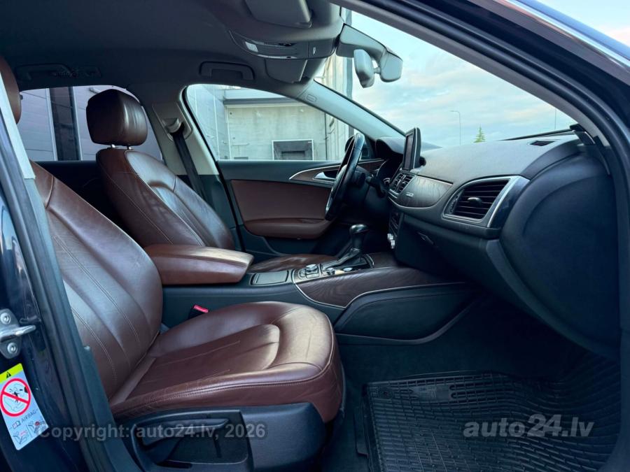Blue Audi A6 2013 in Tartu, with an engine capacity of 3.00 L and mileage of 310 thousand km for 8200 €, photo 11 on AUTOMOTO.COM.LV